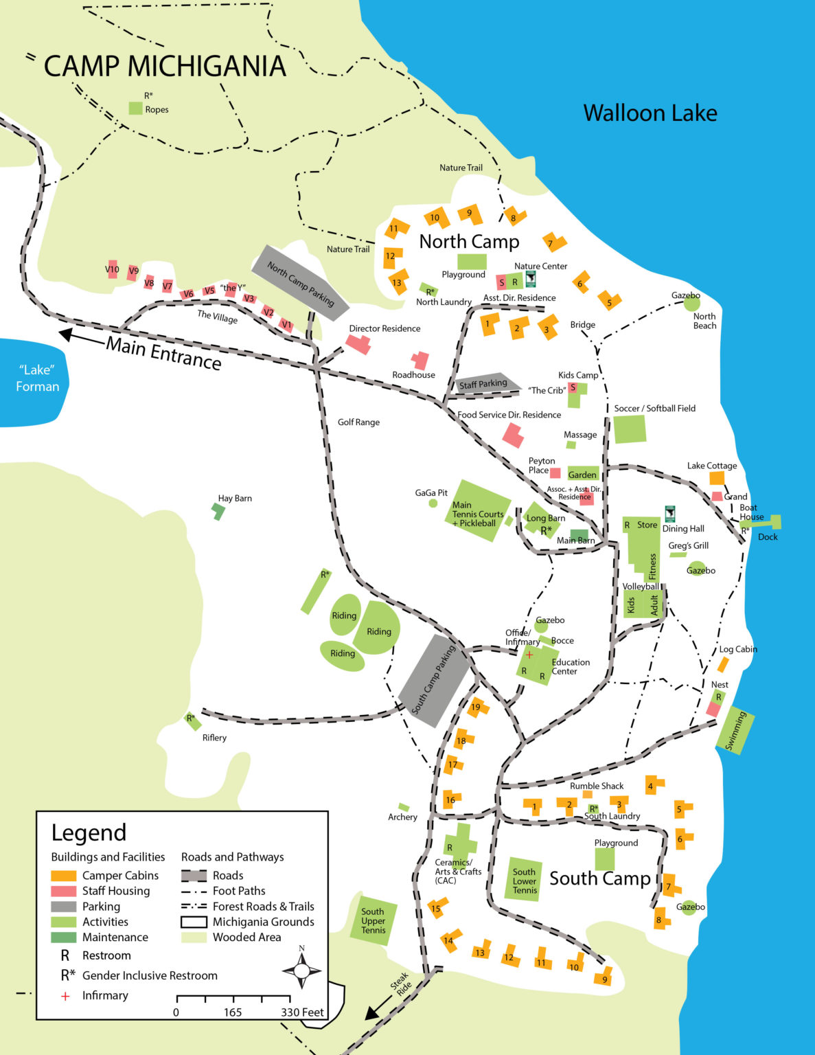 Navigating Camp Michigania - Alumni Association of the University of ...