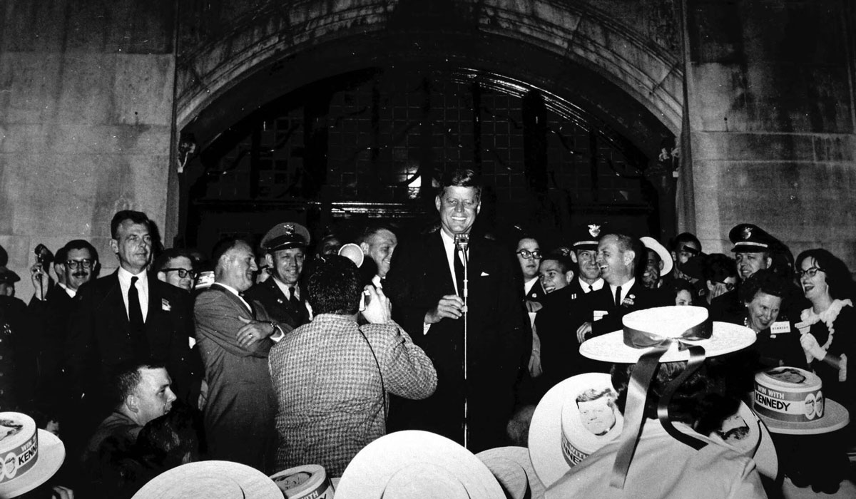 It Happened at Michigan: JFK Made Peace Corps Proposal 65 Years Ago ...