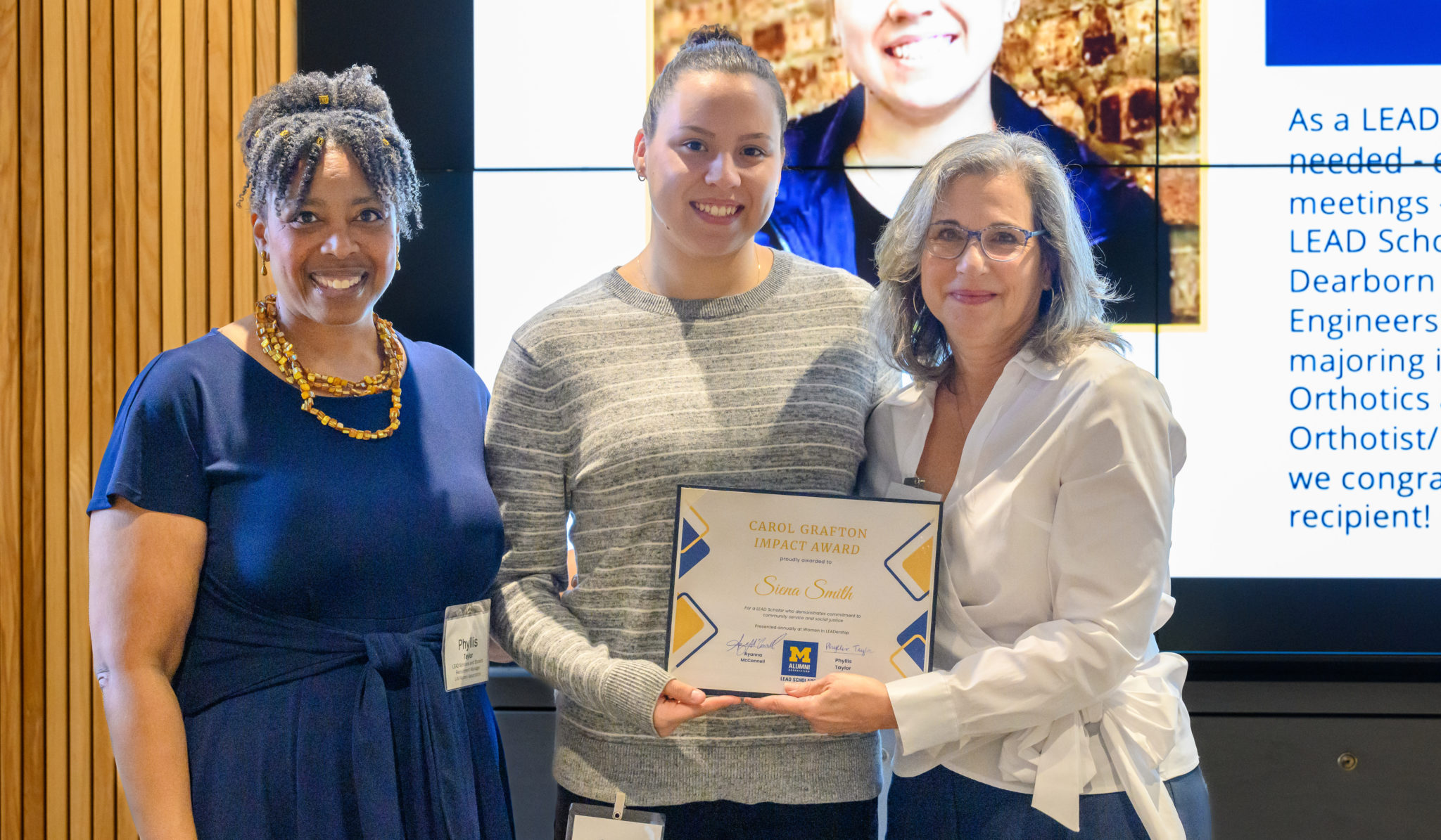 LEAD Scholar Honored for Community Service, Social Justice Work ...